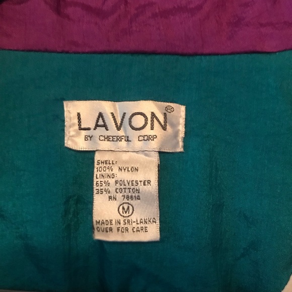 Lavon | Jackets & Coats | Vintage 8s Windbreaker | Poshmark